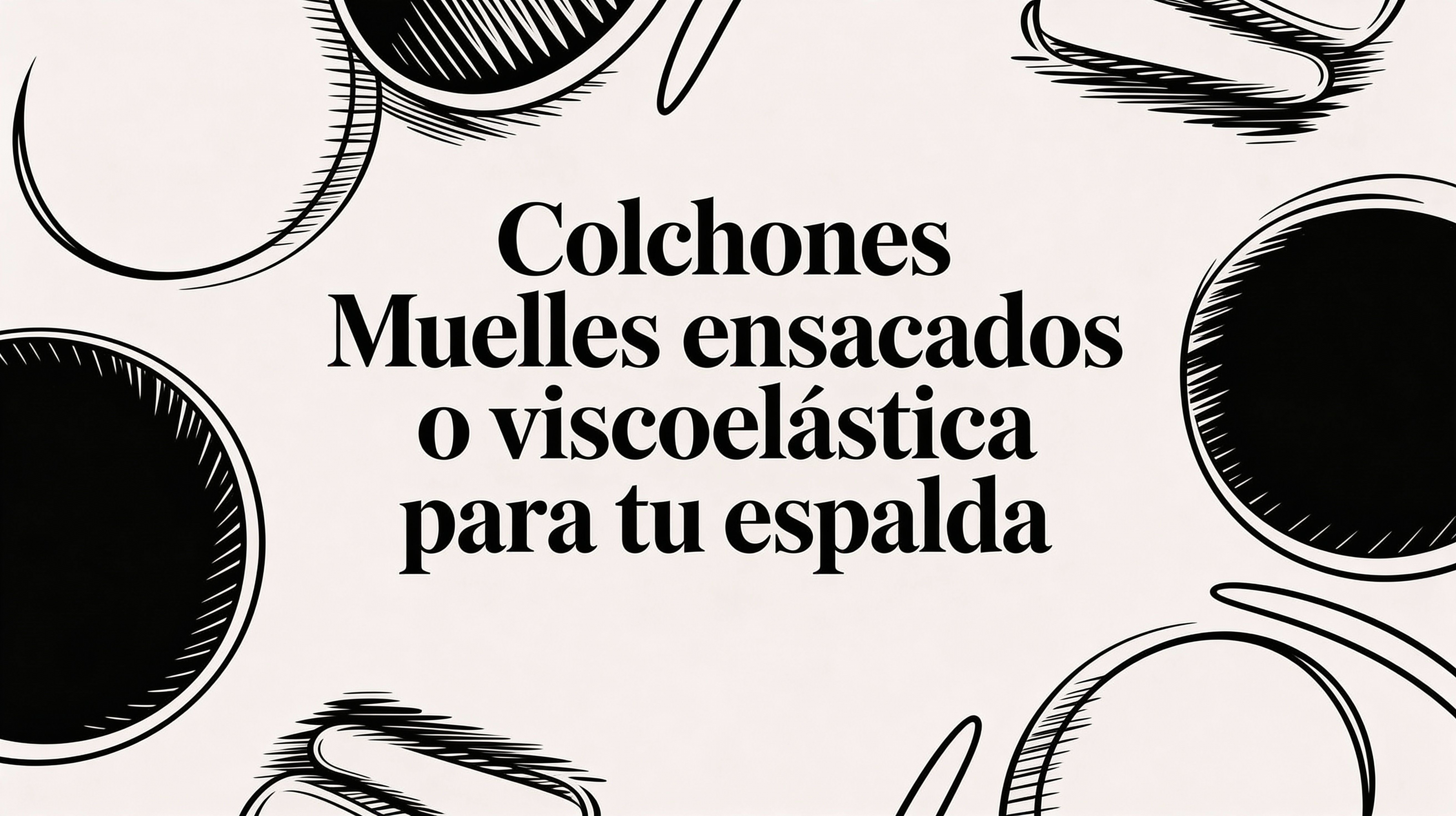 Colchones muelles ensacados o viscoelastica para tu espalda – Colchón ...
